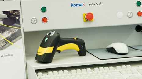 Komax Barcode Scanner | Unitek -Cable preparation, grouping technology